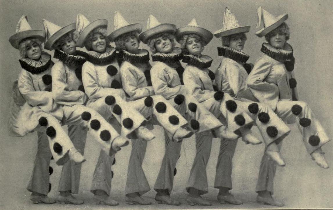 Chorus Line Clip Art